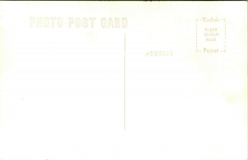 RPPC Post Falls Idaho ID View Overlooking Waterfall UNP 1940s Postcard ...