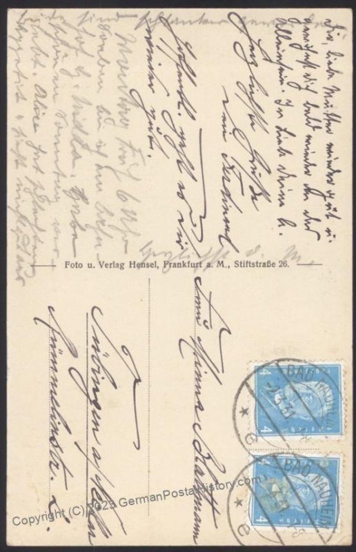 3rd Reich Germany 1923-1931 Adolf Hitler PPC With Blutfahne Blood Flag ...