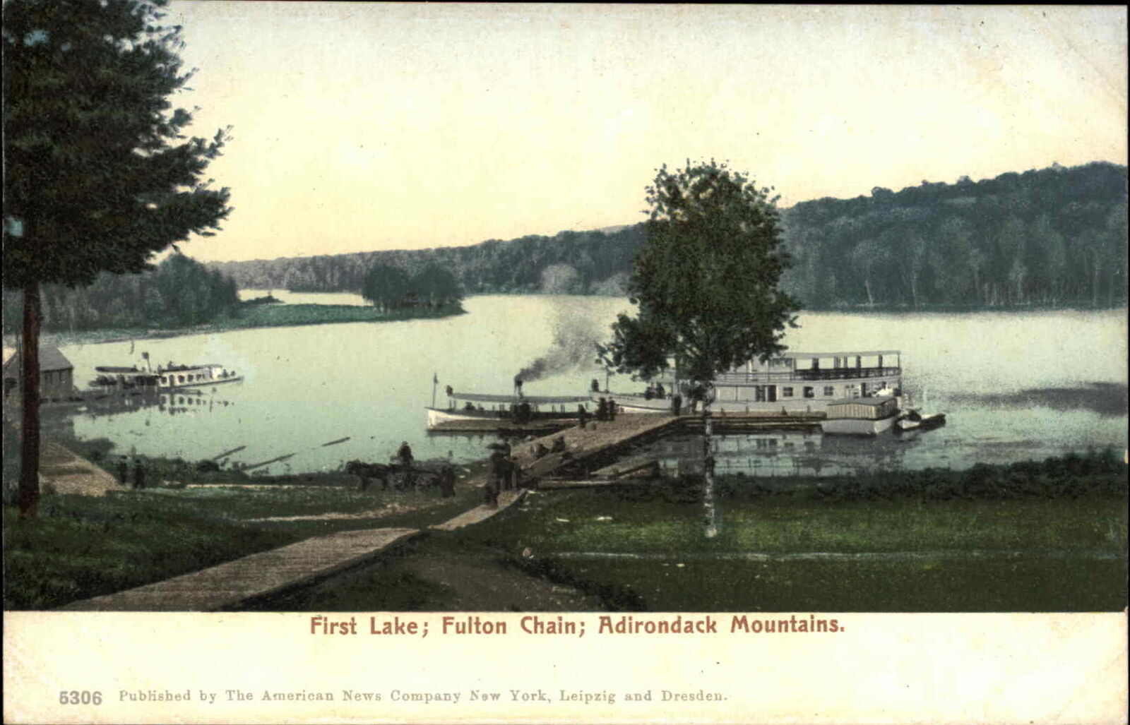 Webb New York NY First Lake Boat 1900s-10s Postcard | United States ...