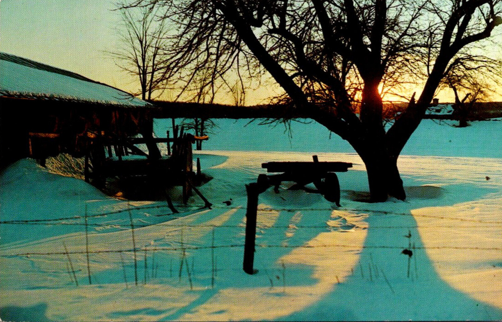 Indiana Scene In Hoosier and Crawford-Harrison National Forests Winter ...