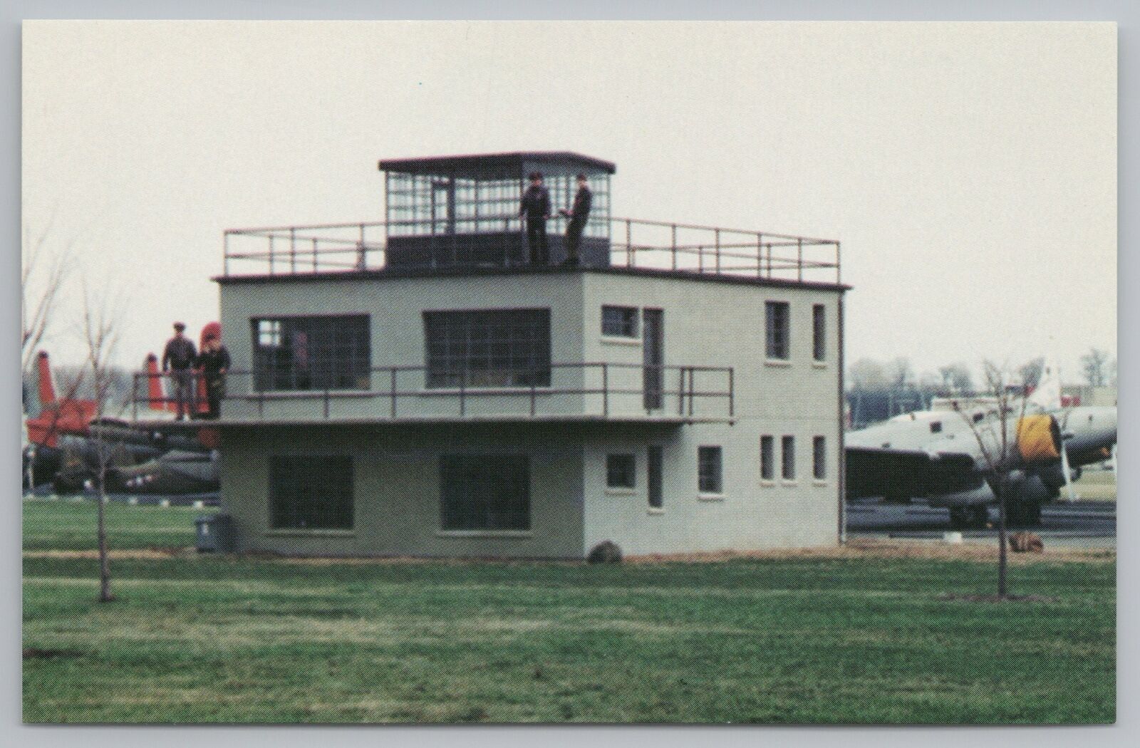 Aircraft~8th AF WWII Control Tower~US Air Force Museum~Vintage Postcard ...