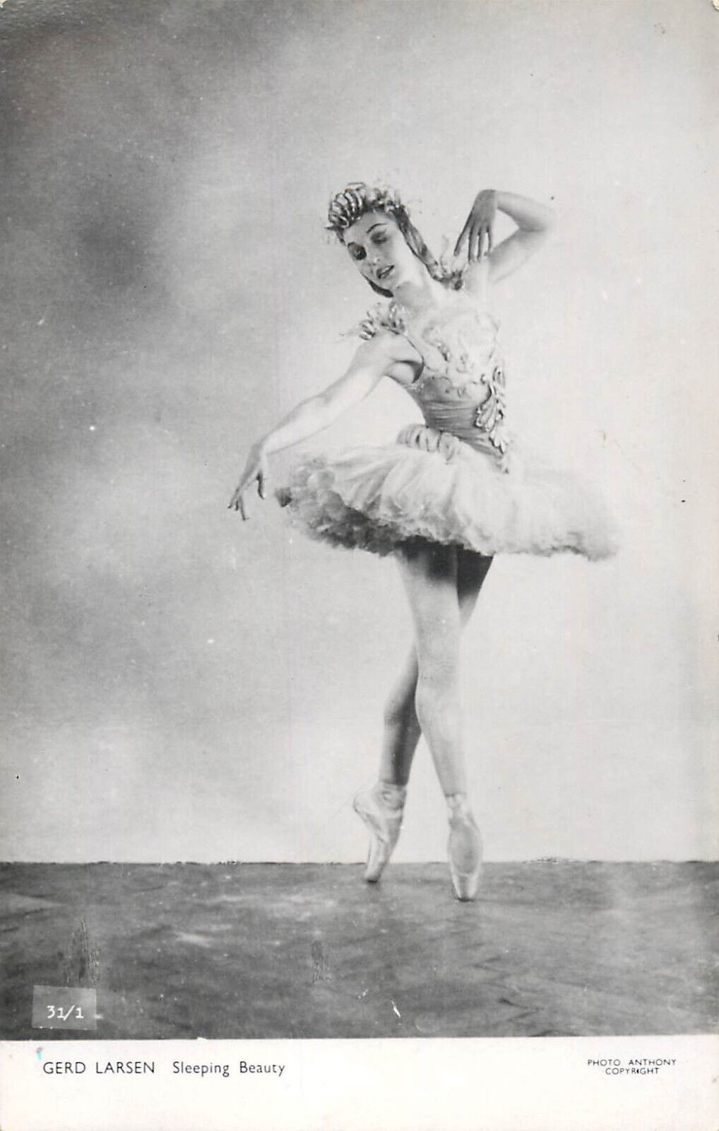 Ballet dancer Gerd Larsen Sleeping Beauty real photo | Other / Unsorted ...