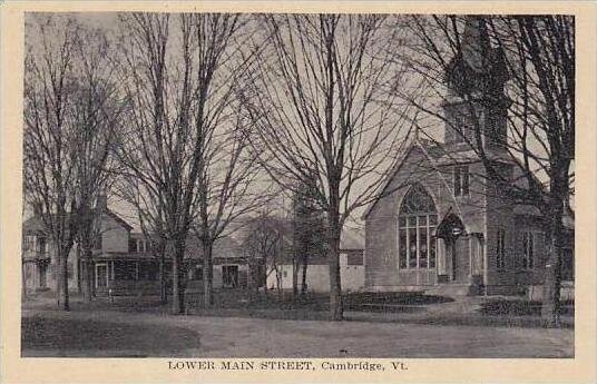 Vermont Cambridge Lower Main Street | United States - Vermont - Other ...