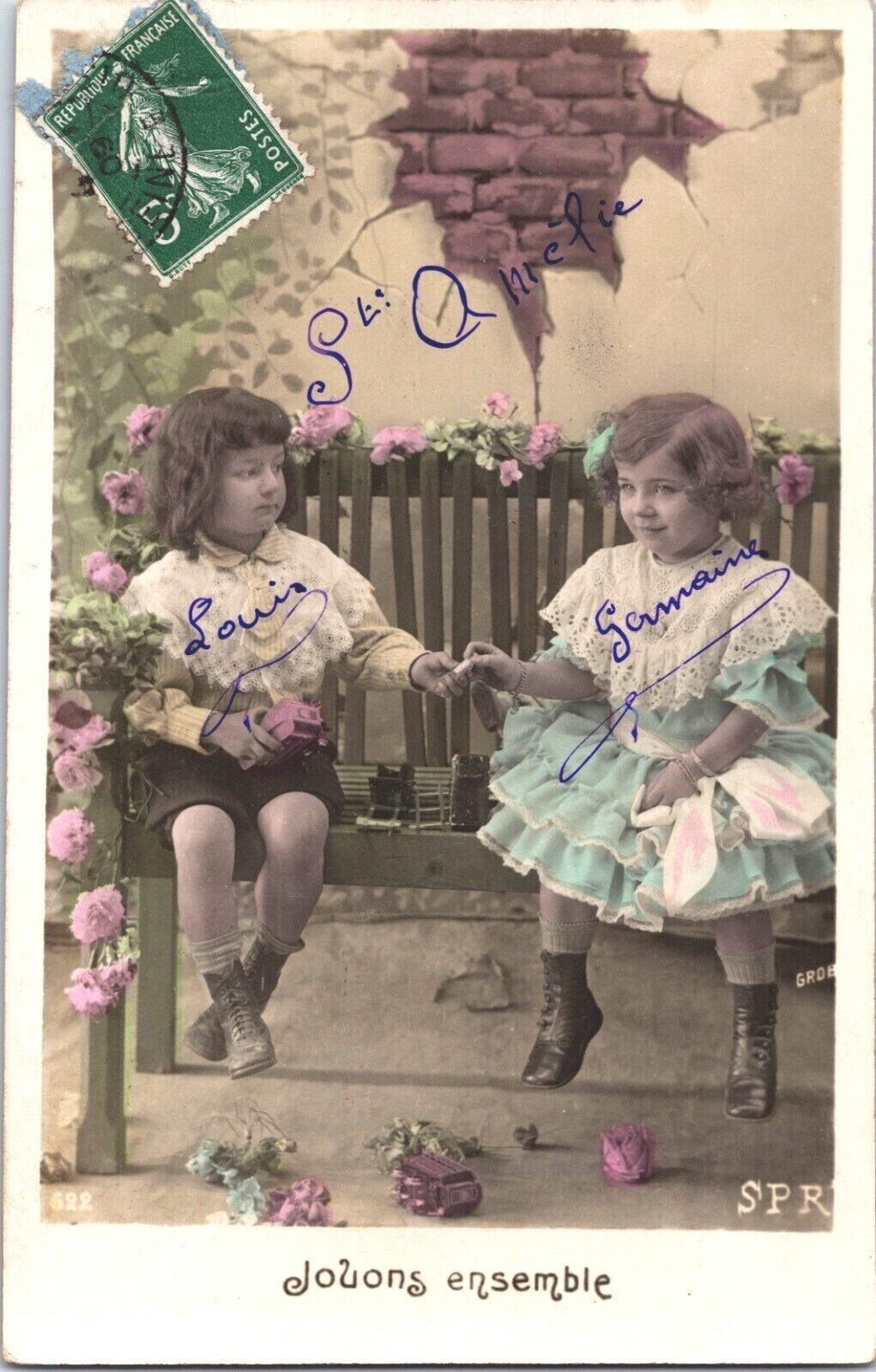 Victorian Girls Holding Hands Vintage RPPC 02.76 | Other / Unsorted ...
