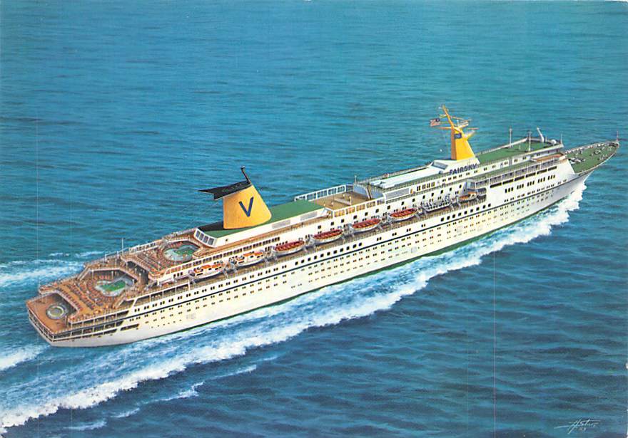 SS Fairsky Sitmar Line 1986 | Topics - Other, Postcard / HipPostcard
