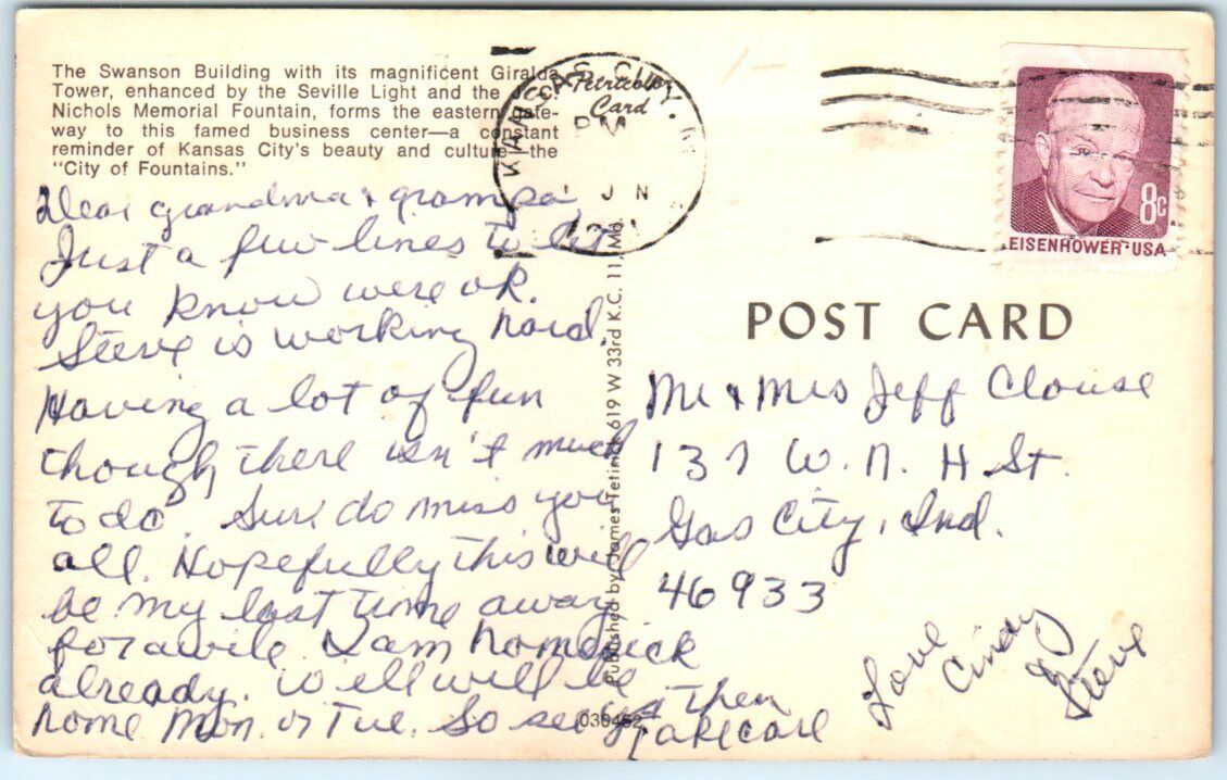 The Swanson Building with its magnificent Giralda Tower - Kansas City ...