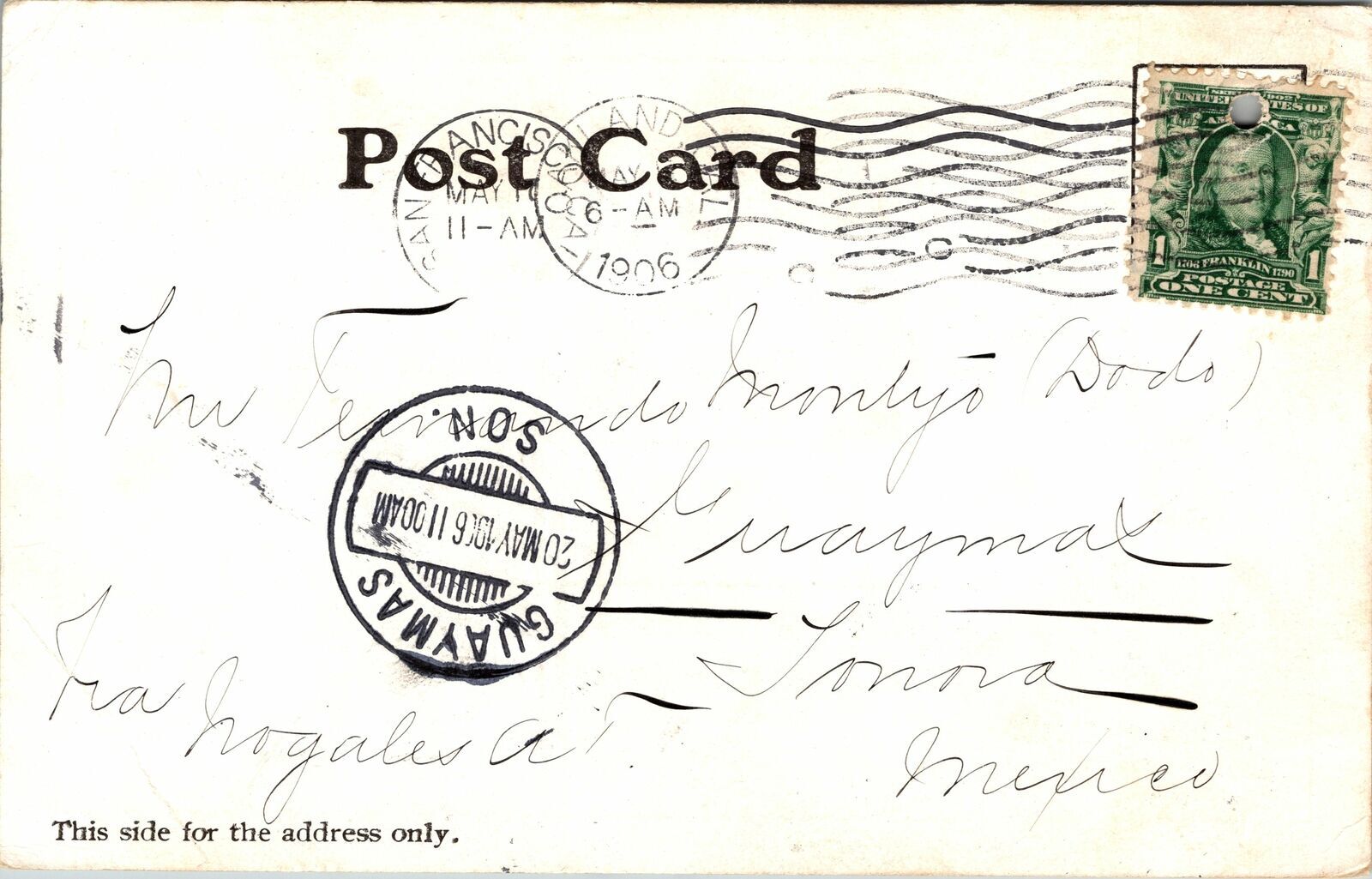 Vintage Postcard Early Humor: Sons of "Buttinsky" UN/Back Mailed 1906 ...