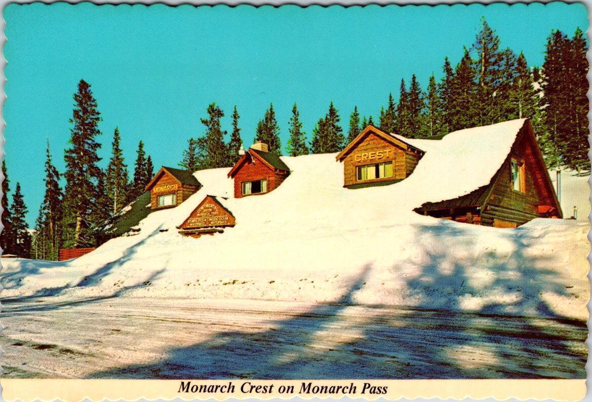 Monarch Pass, CO Colorado MONARCH CREST LODGE Highway 50 Roadside 4X6 ...
