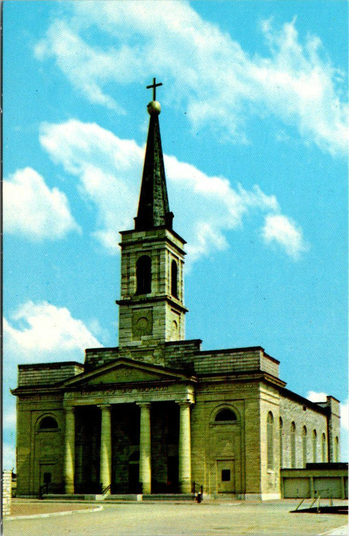 Vintage Postcard Basilica of ST. Louis King of France ST. Louis ...