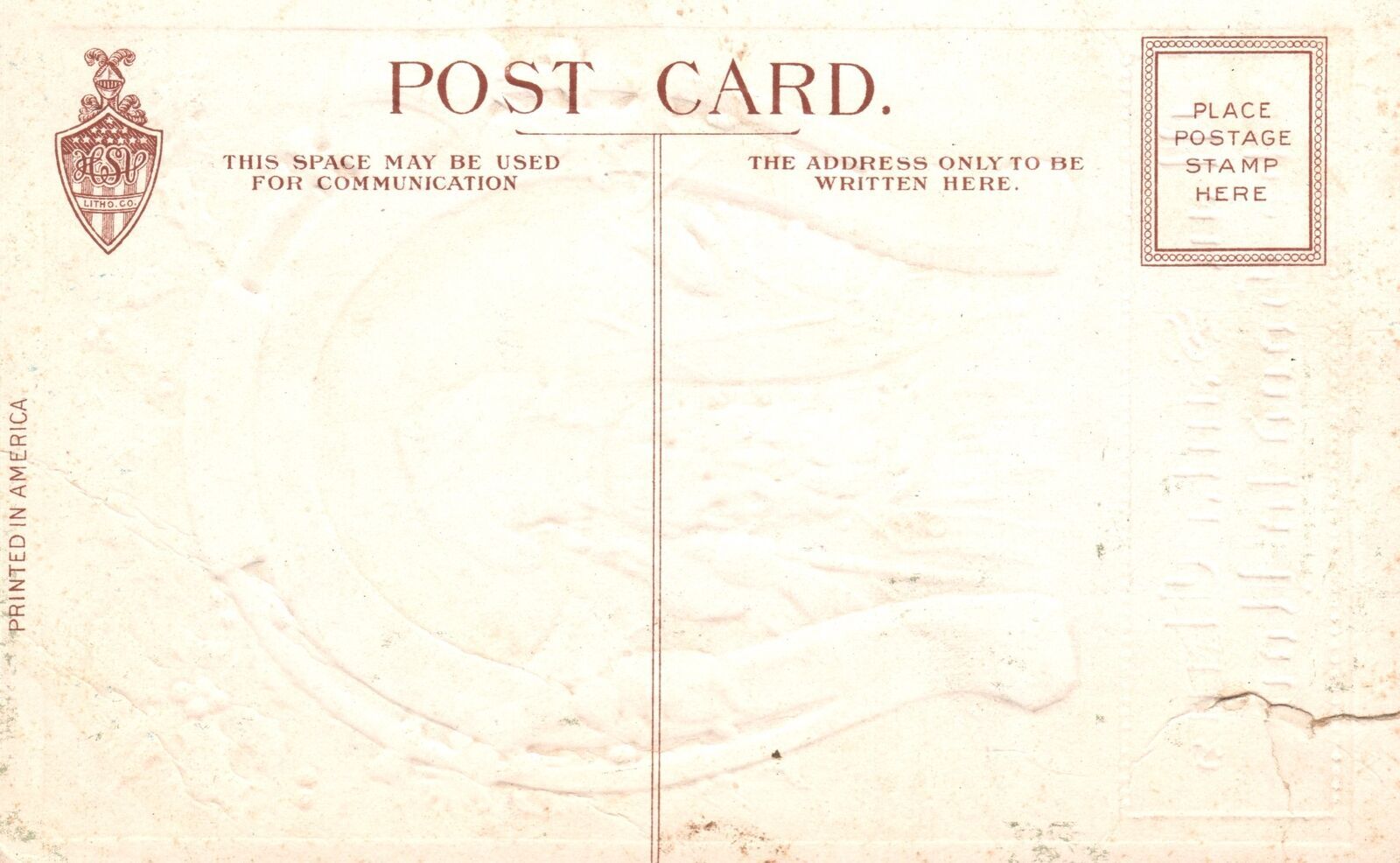 Vintage Postcard Christmas May Santa Claus Be Fond To You Greetings ...