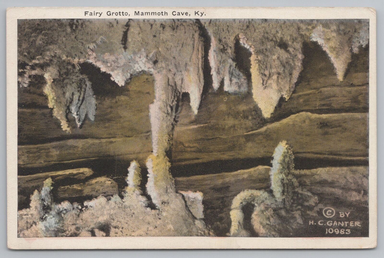 National & State Parks~Fairy Grotto In Mammoth Cave Kentucky~Vintage ...