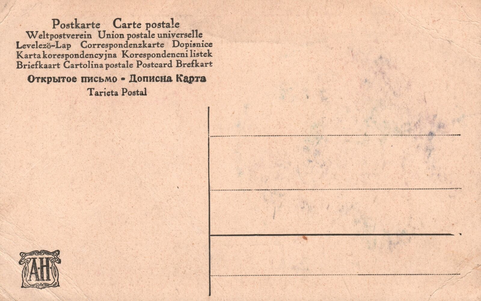 Vintage Postcard 1900's Mr. Jolly Joy Is Overjoyed Triplet Cute Babies ...