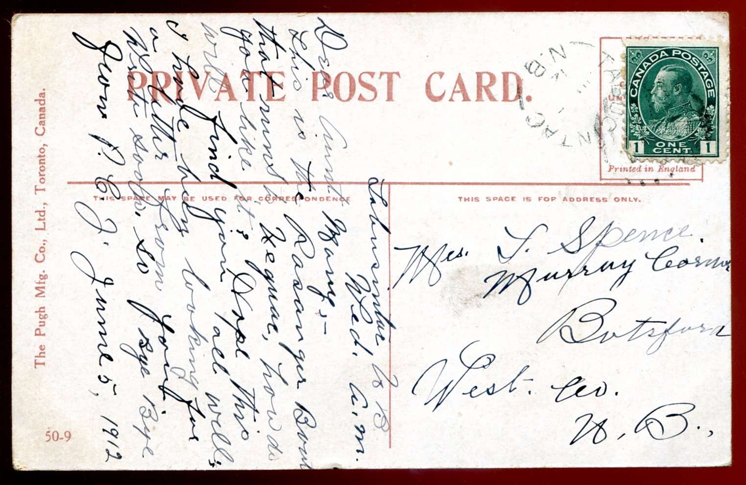 dc1152 - CHATHAM NB Postcard 1912 Steamer SS ALEXANDRA by Pugh | Canada ...