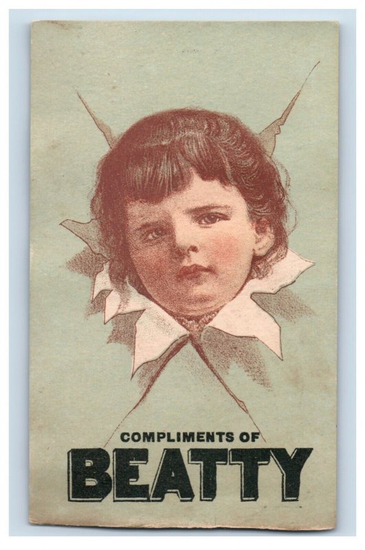 1880s Beatty Beethoven Organs Set Of 4 Fab! P126 | Ephemera - Chromo ...