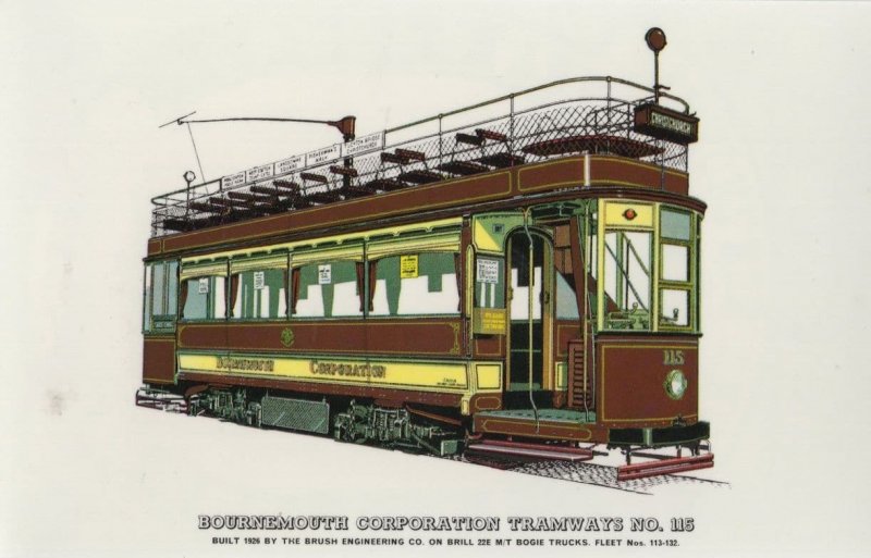 Wolverhampton Corporation Tramways Ettingshall Bus Tram Postcard ...