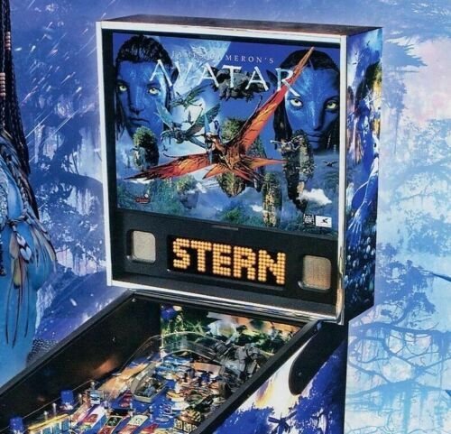 Avatar James Cameron’s Pinball FLYER Original 2010 NOS Art Print Sheet ...