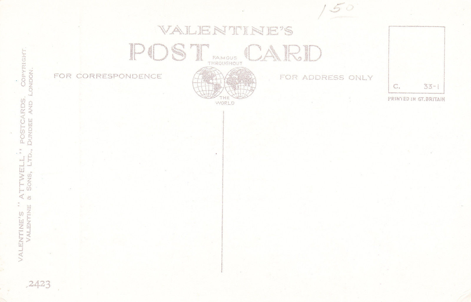 Mabel Lucie AttwelL Valentine Series 2423 "A Spot of Fun" Boss Baby ...