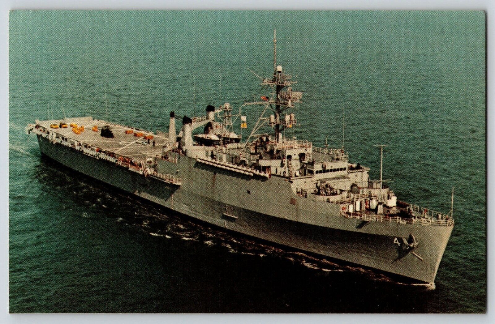 Postcard US Navy Ship - USS Austin - LPD-4 | United States - Texas ...