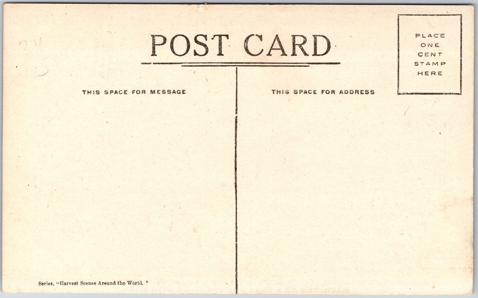 France Modern Self-Binder Machines As Operated With Oxen In Harvesting ...