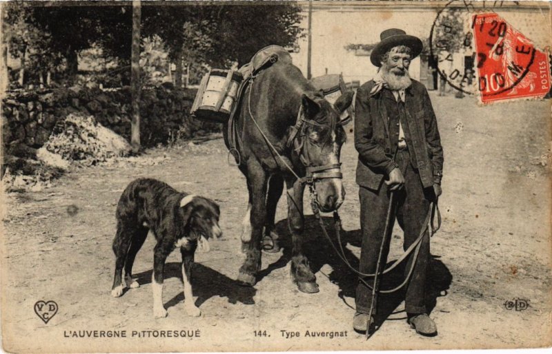 CPA l'Auvergne Pittoresque - Type Auvergnat (72921) | Europe - France ...
