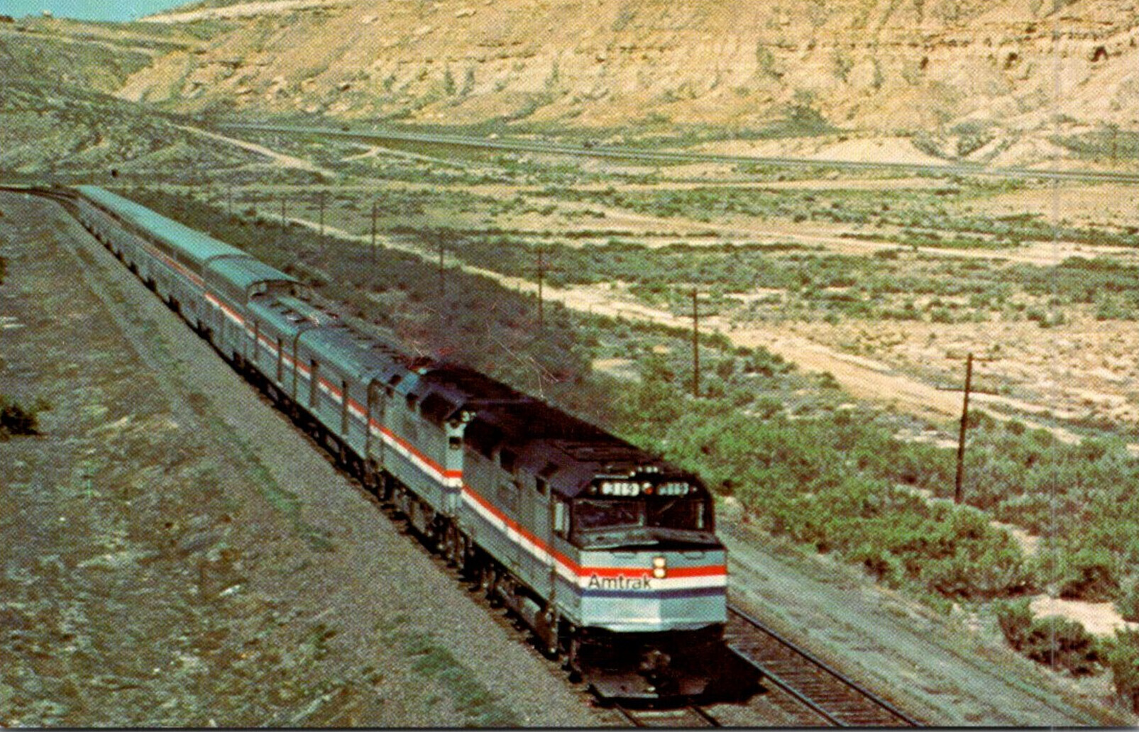 Trains AMTRAK San Francisco Zephyr With F40HP Units No 319 and 320 ...