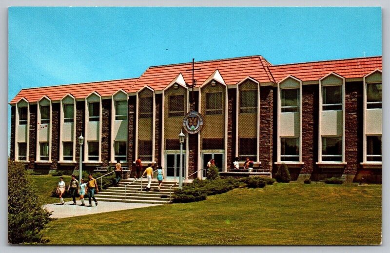 O’Connell Hall Carroll College Campus Helena Montana MT Postcard UNP ...