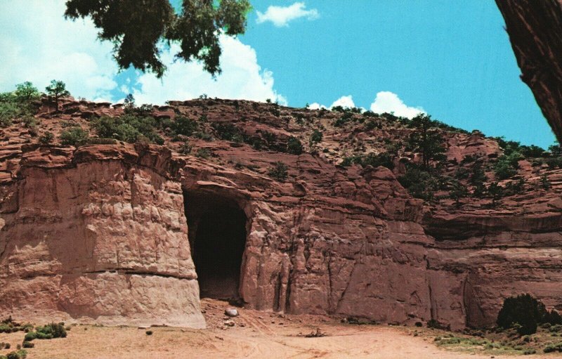 Vintage Postcard Kit Carson Cave Gallup New Mexico Camp Site ...
