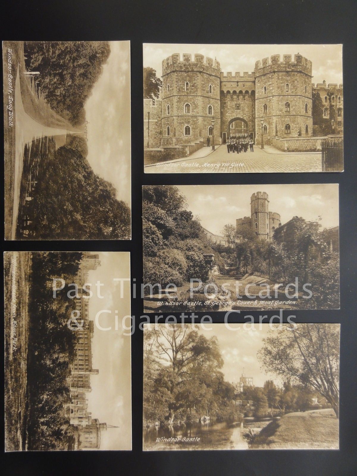 Berkshire: Collection of 5 Postcards, WINDSOR CASTLE - ALL IMAGES SHOWN ...