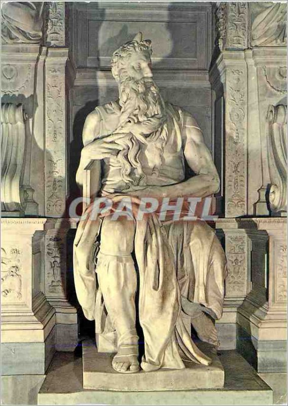 Postcard Modern Rome Basilica of St. Peter in Chains Moses by ...