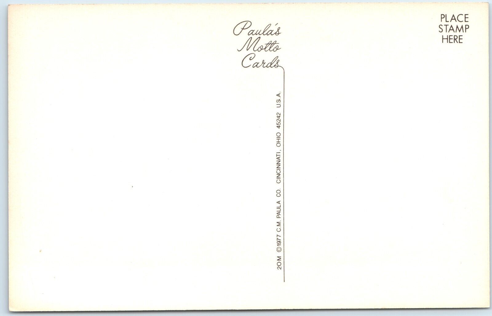 c1970s Comic Quote Ask Life for Beer Food Unposted Paula's Motto Chrome ...