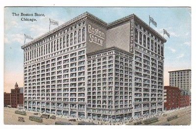 Boston Department Store Chicago Illinois 1915 postcard | United States ...