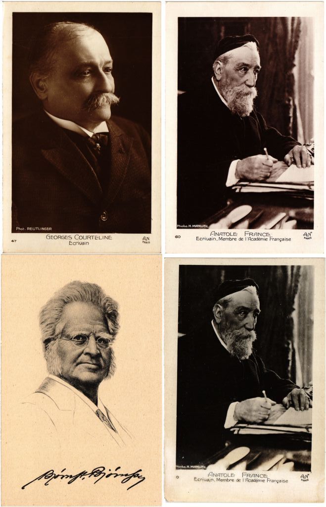 FAMOUS PEOPLE WRITERS 37 Vintage Postcards (L5059) | Europe - Belgium ...