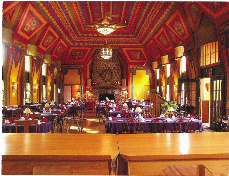 Naniboujou Lodge Great Hall Cree Indian Designs Northern Minnesota ...