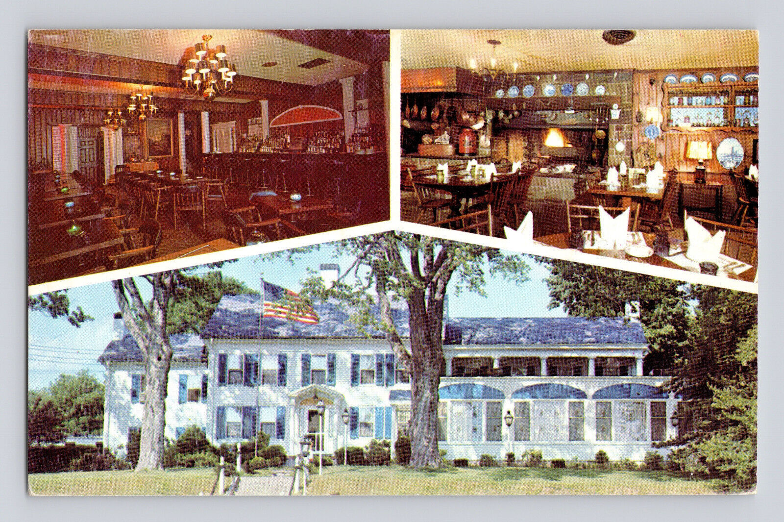 Postcard Connecticut Guilford CT Sachem Country House Restaurant 1970s ...