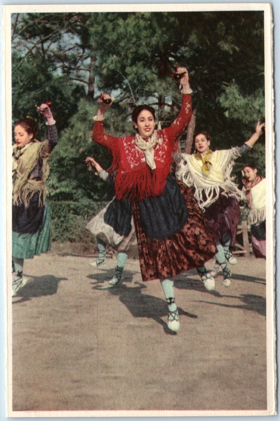c1960s Spanish Dancers Aragon Jota Traditional Costume 4x6 Folk Dance ...