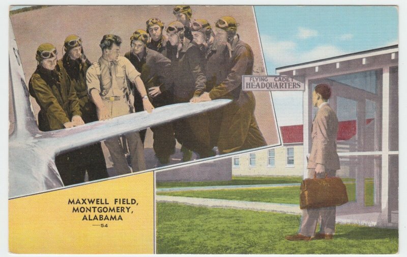 Aviation US Army AIR Corps Reserve Maxwell Field Flying Cadets Circa ...