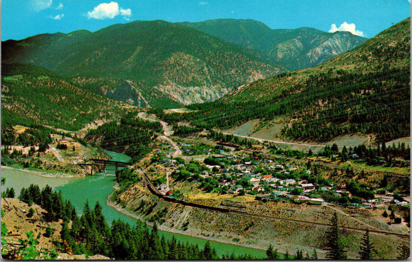 Lytton Fraser Canyon Trans-Canada Hwy BC 1970 Postcard | Canada - Other ...