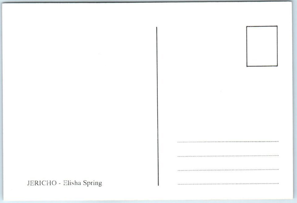 M-80582 Elisha Spring Jericho Palestine | Asia & Middle East ...
