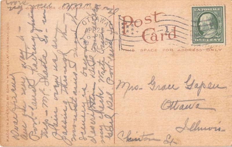 Sisson California Black Buttes~On Southern Pacific Shasta Route ...