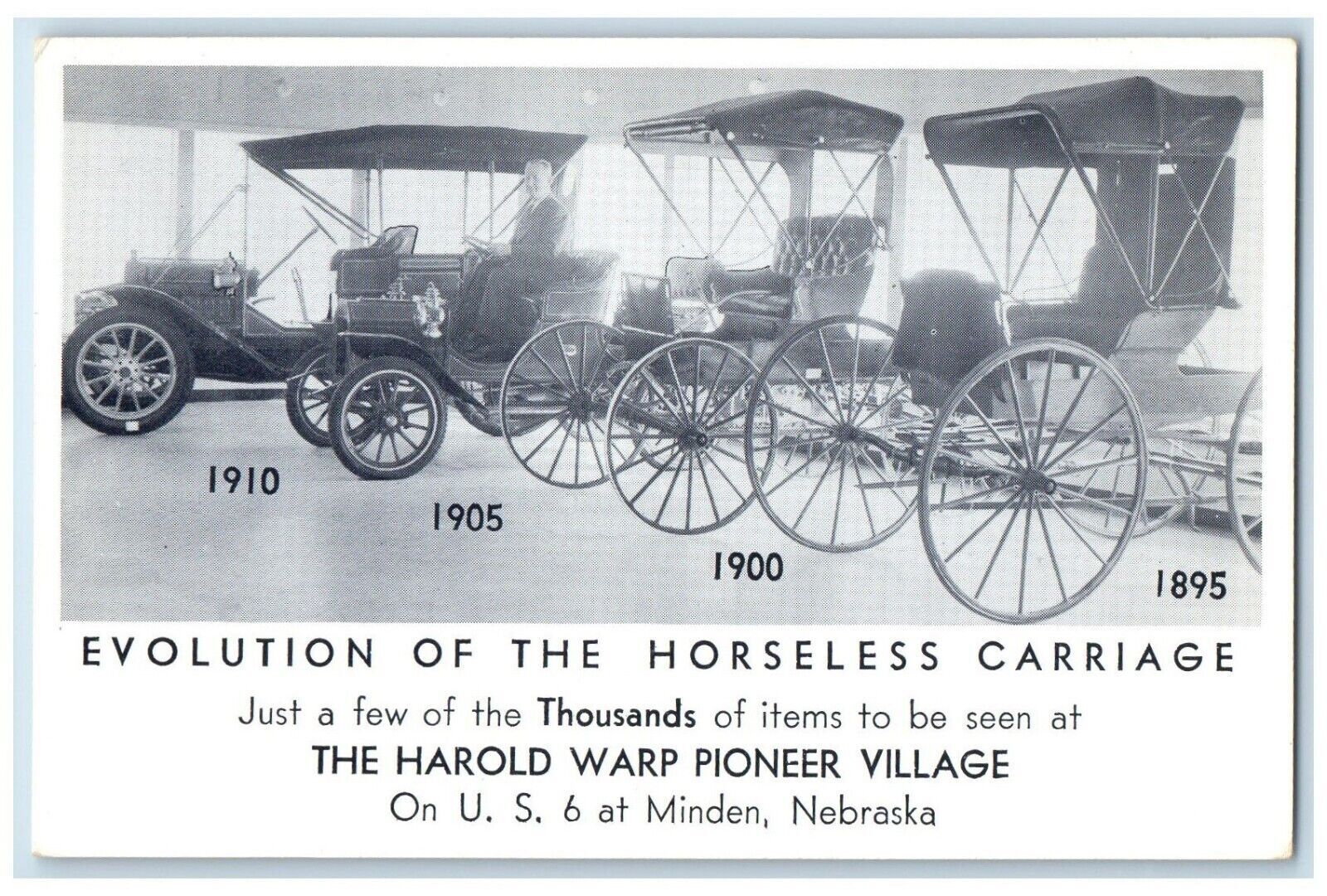 1910 Evolution Horseless Carriage Harold Warp Pioneer Village Minden NE ...