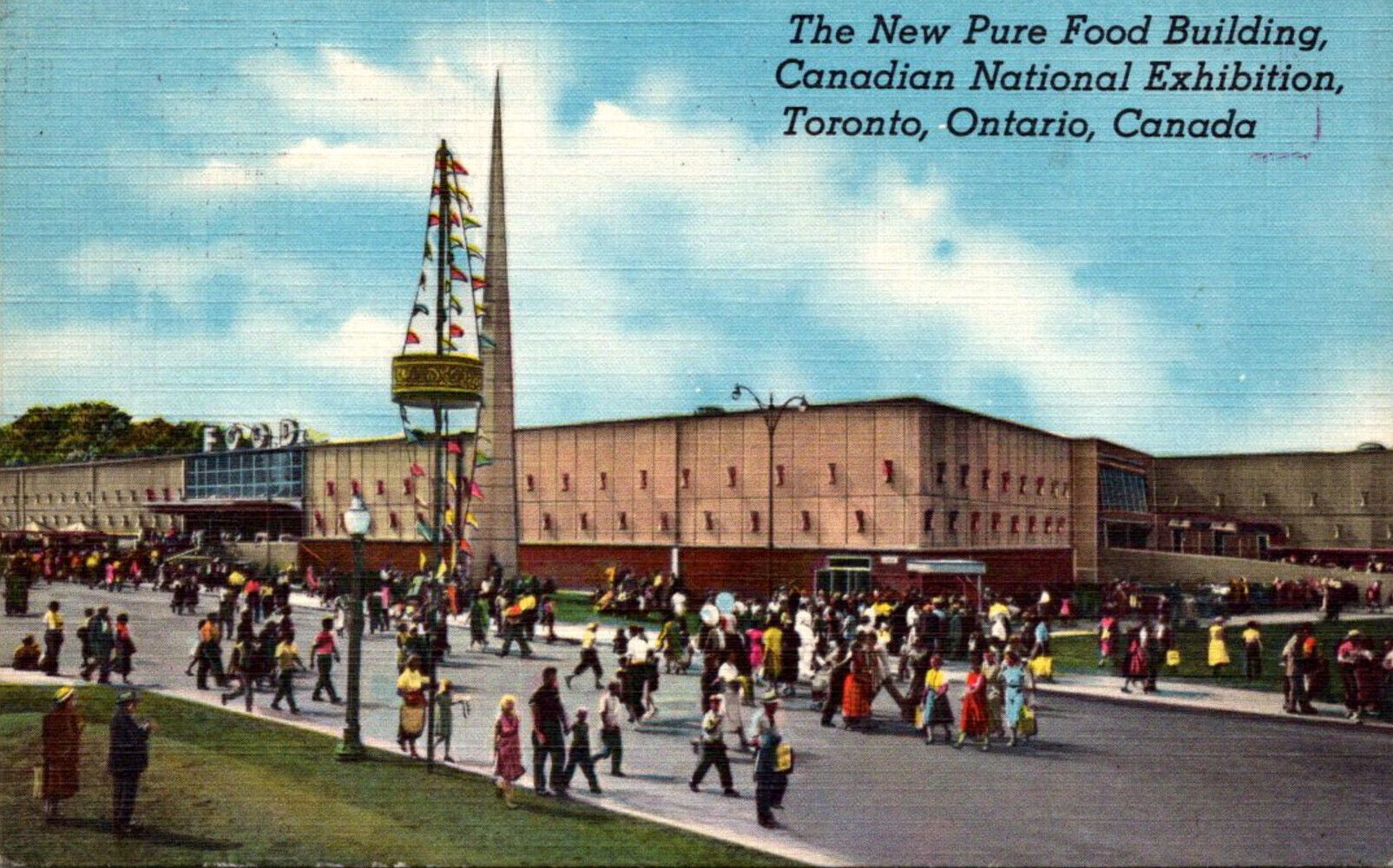 Expos Toronto Canadian National Exhibition New Pure Food Building 1957 ...