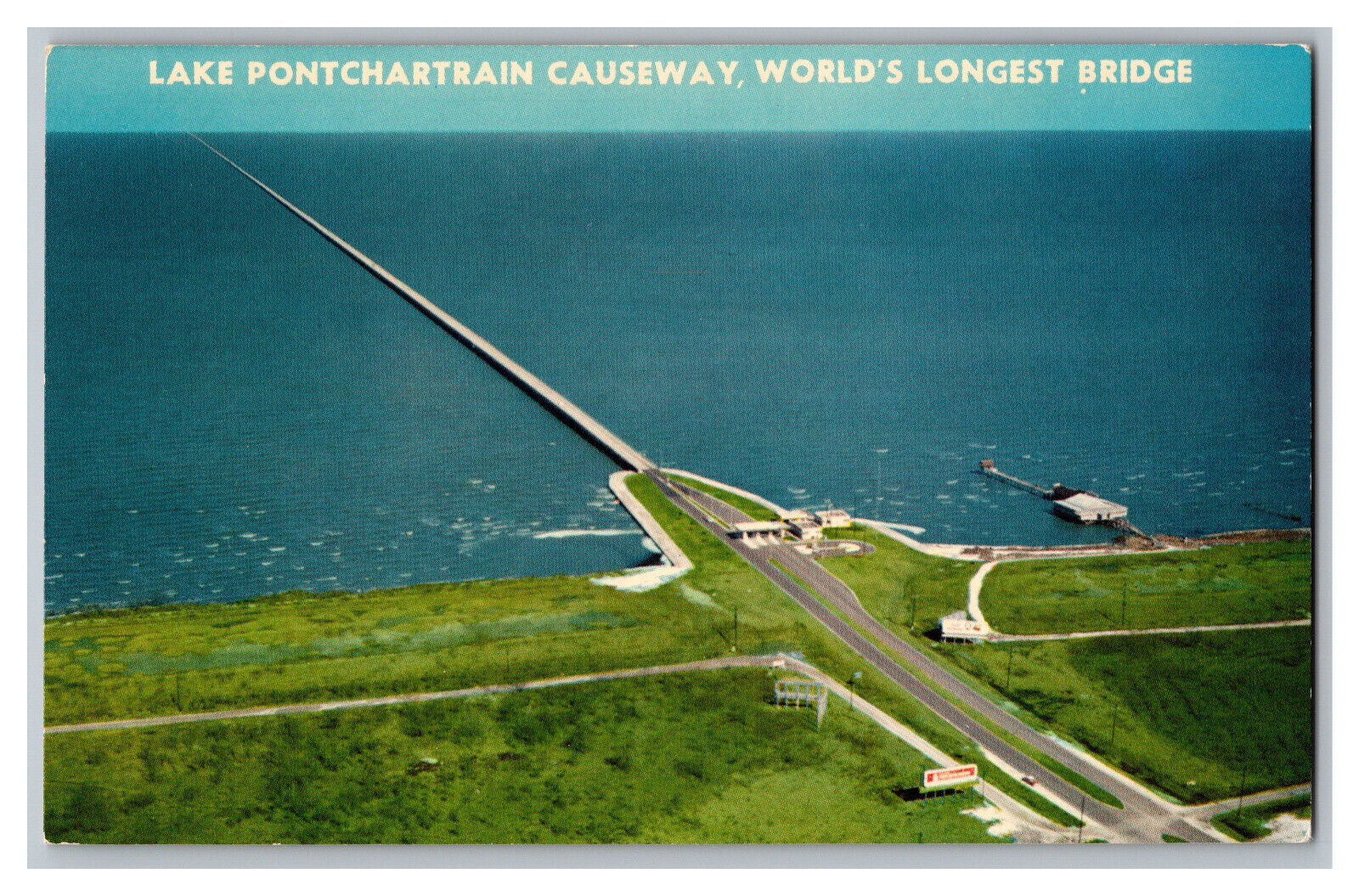 Lake Pontchartrain Causeway World S Longest Bridge New Orleans La