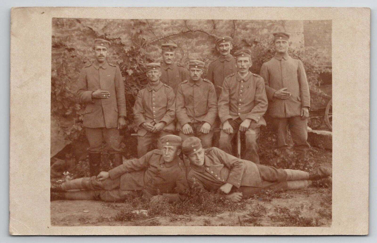 RPPC WW1 German Soldiers Handsome Men in Uniform Postcard I21 | Europe ...