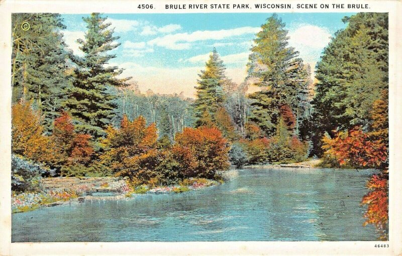 Brule River State Park Wisconsin~State Park Series Postcard | United ...