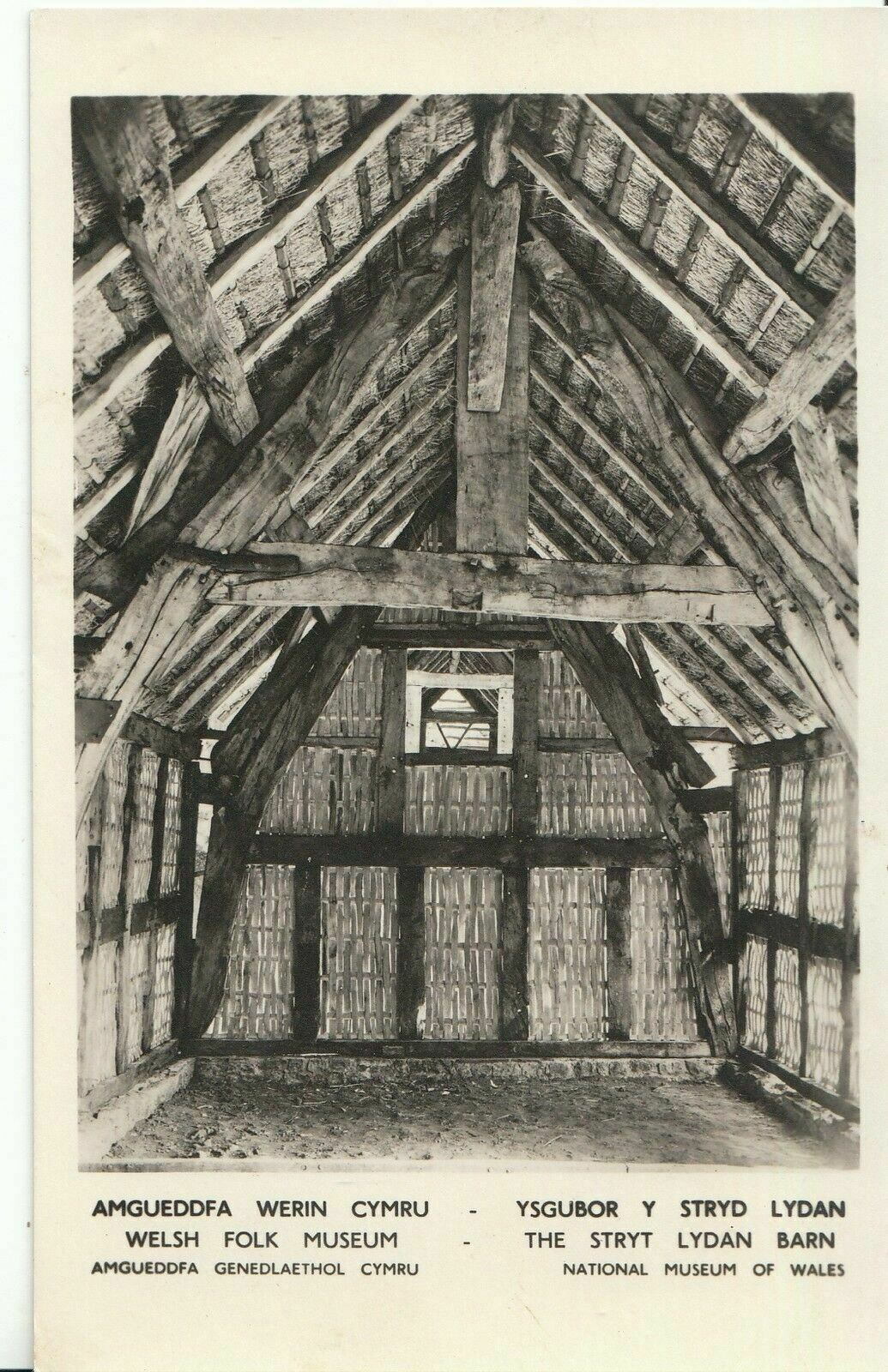 Museum Postcard - The Stryt Lydan Barn - National Museum of Wales ...