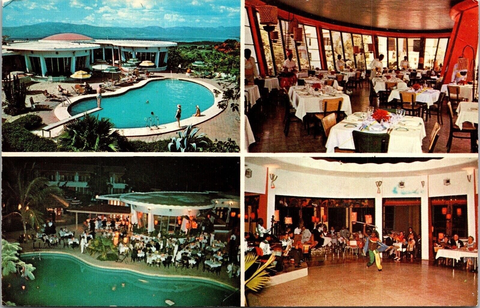 El Rancho Hotel Port-Au-Prince Haiti Multiview Swimming Pool Interior ...