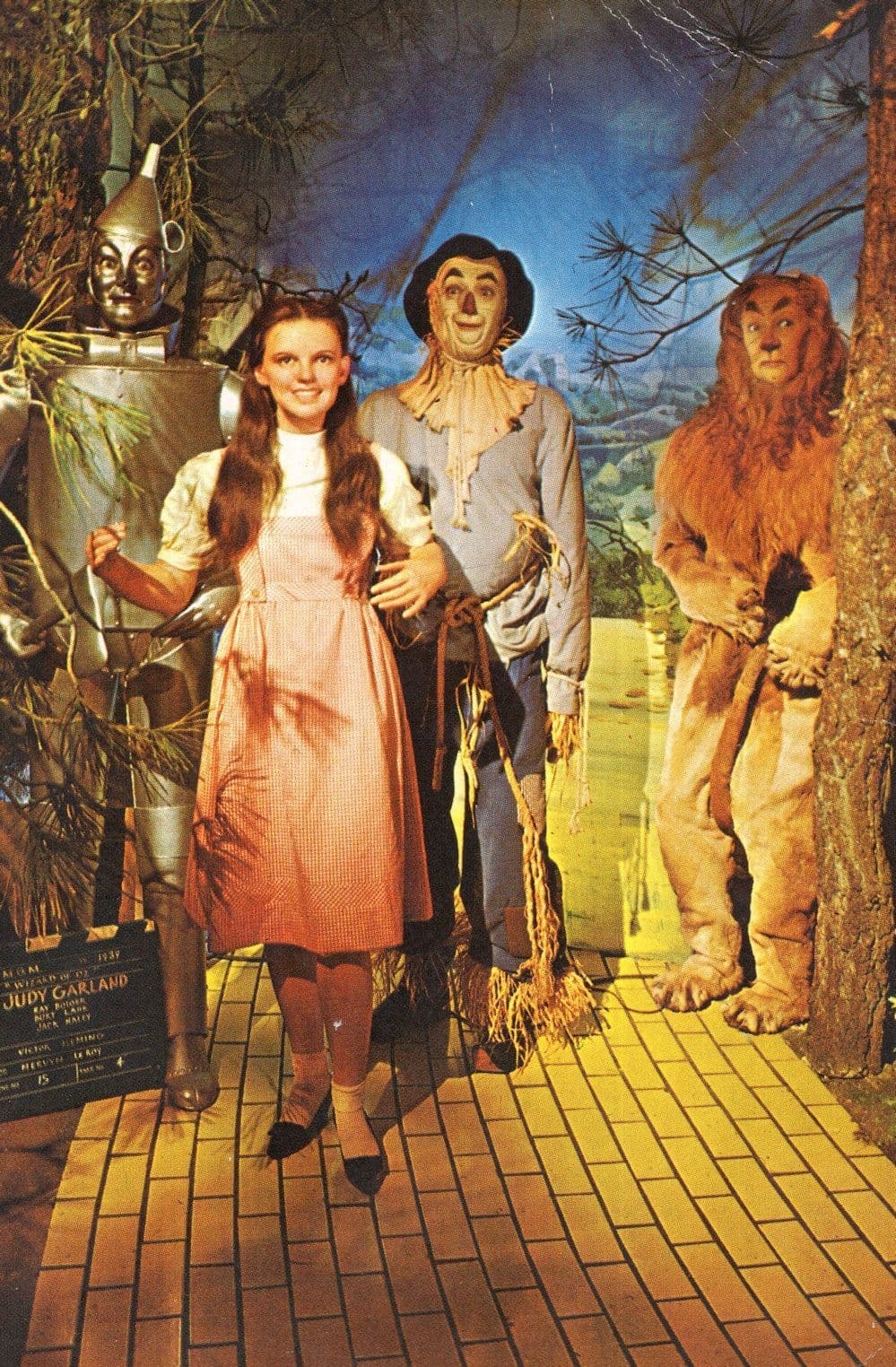 Judy Garland Movieland Waxwork Wax Museum Wizard Of Oz Postcard ...