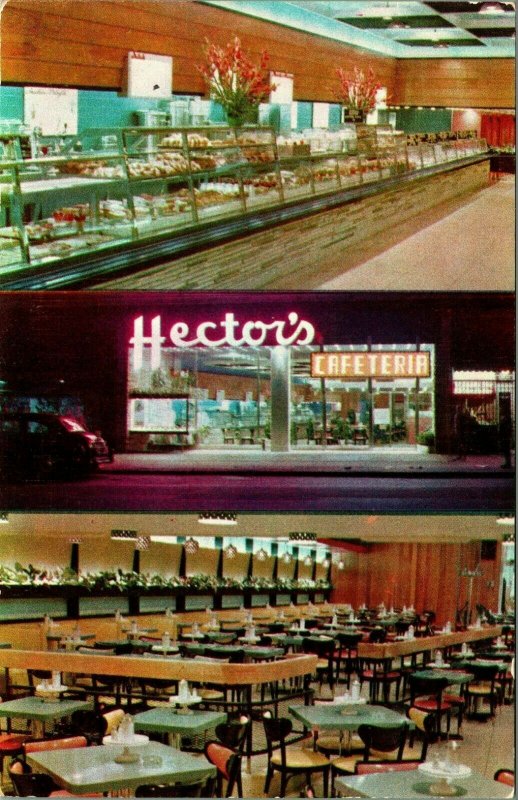 Hector's Restaurant Multi View New York City NY NYC UNP Chrome Postcard ...