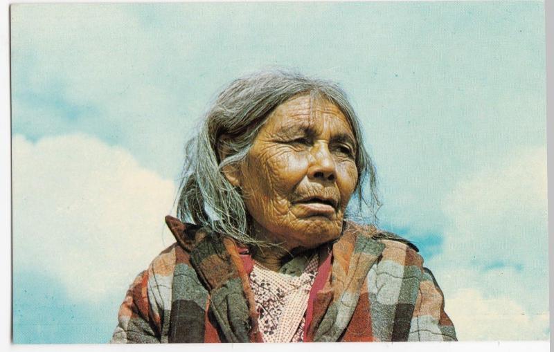 Canada 1st Nations; Aged Yukon Lady PPC, Unused, Named As 'Granny Enoch ...