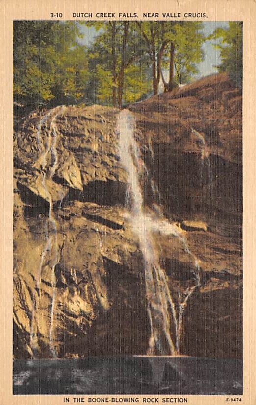Dutch Creek Falls near Valle Crucis - Valle Crucis, North Carolina NC ...